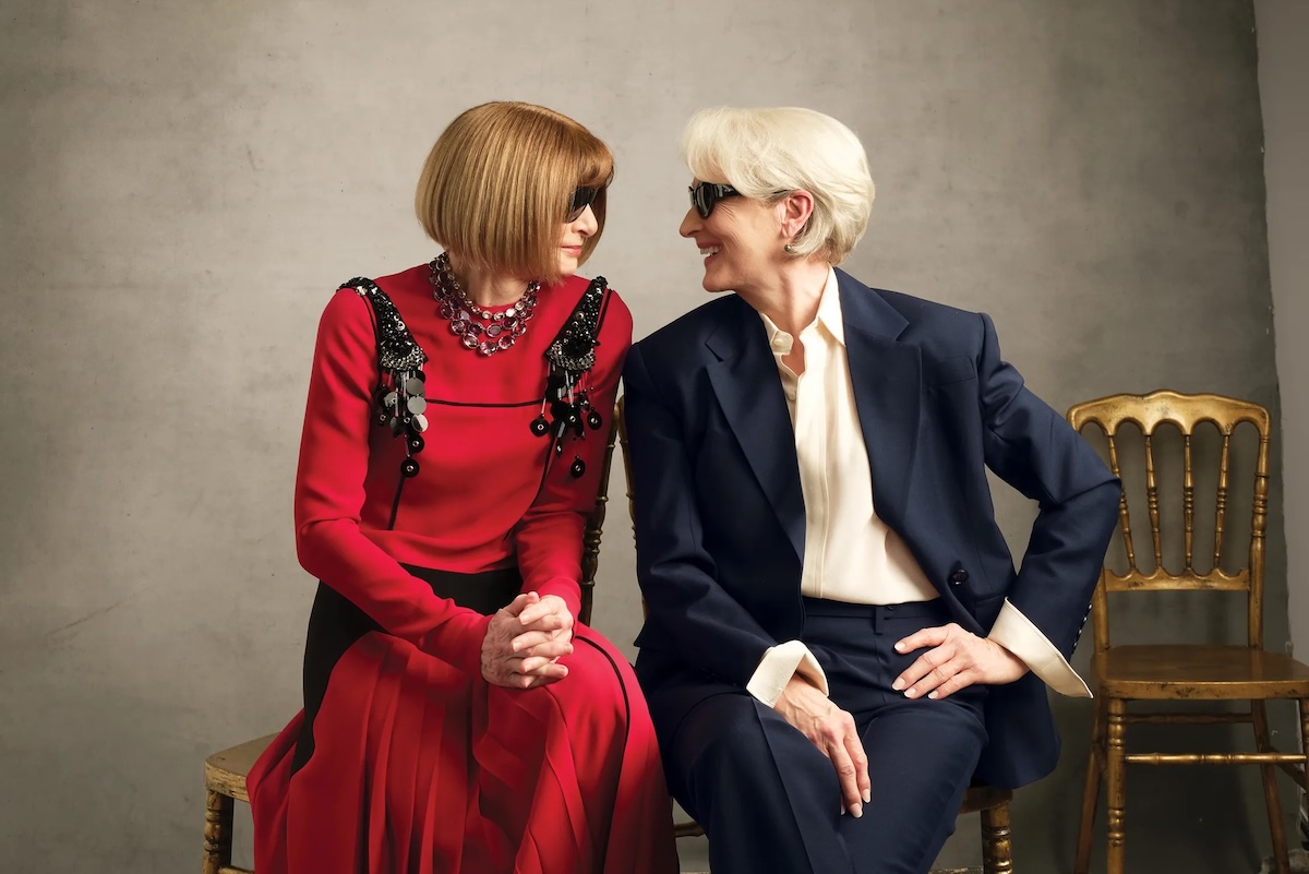 Anna Wintour y Miranda Priestley juntas por primera vez - Audiorama ...